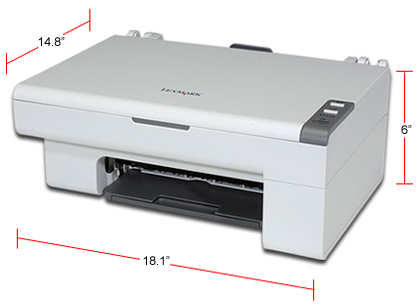 Lexmark X2330 All-in-One Printer with 4800 x 1200 dpi